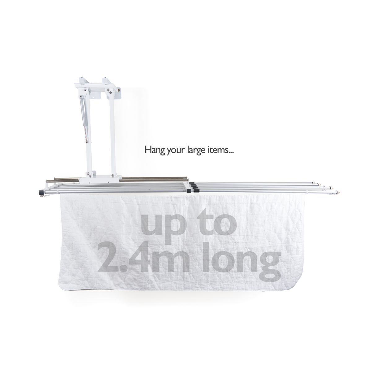Tame Laundry Systems - VERSI | Ceiling Mounted Retractable Sliding System